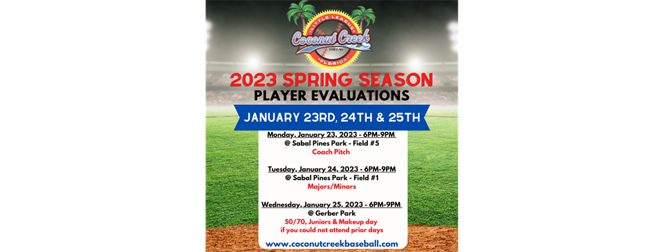 Coconut Creek Little League > Home