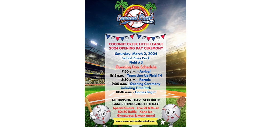 Coconut Creek Little League > Home